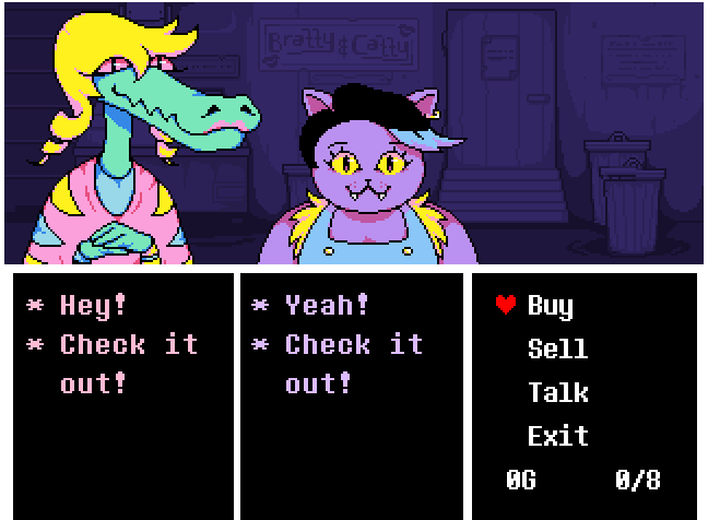 My Unnamed Undertale Mod Bratty And Catty Edits By Ninjacat025 On