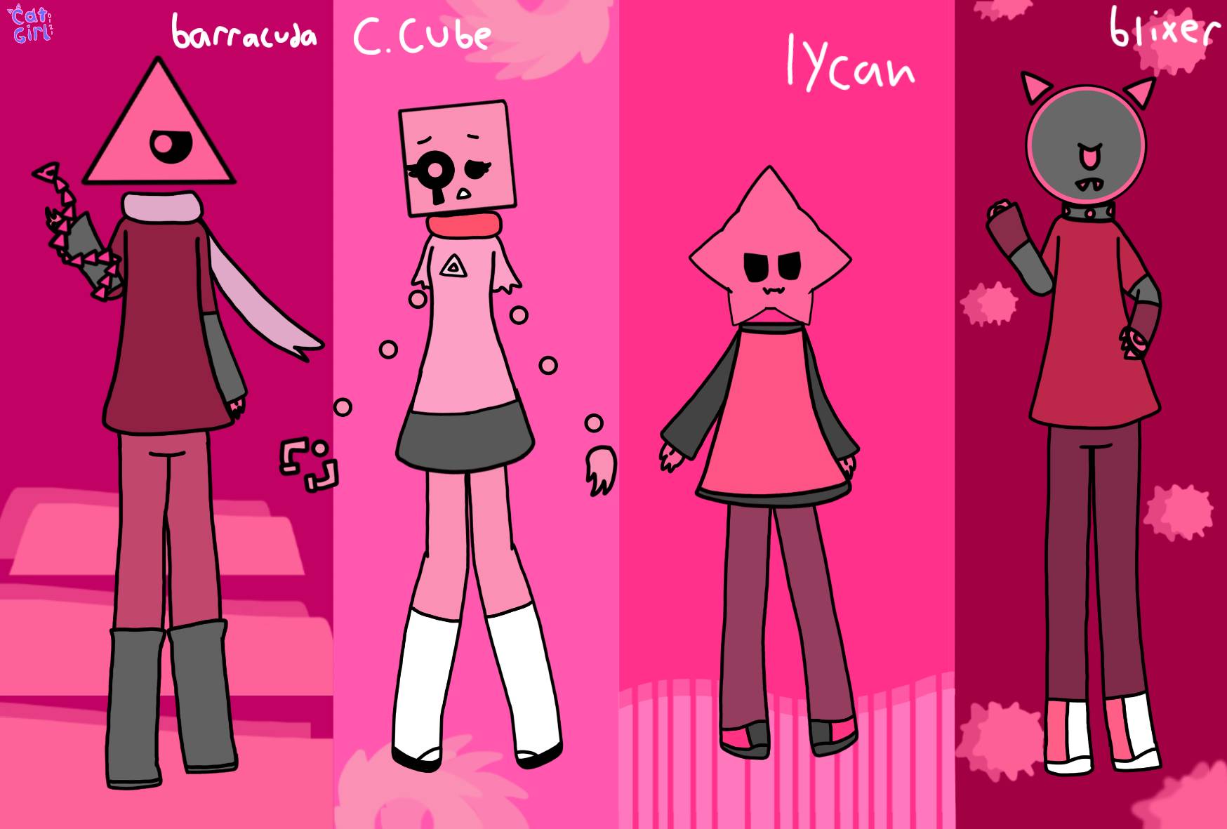 The jsab bosses by catgirl0121 on DeviantArt The jsab bosses by catgirl0121 on DeviantArt