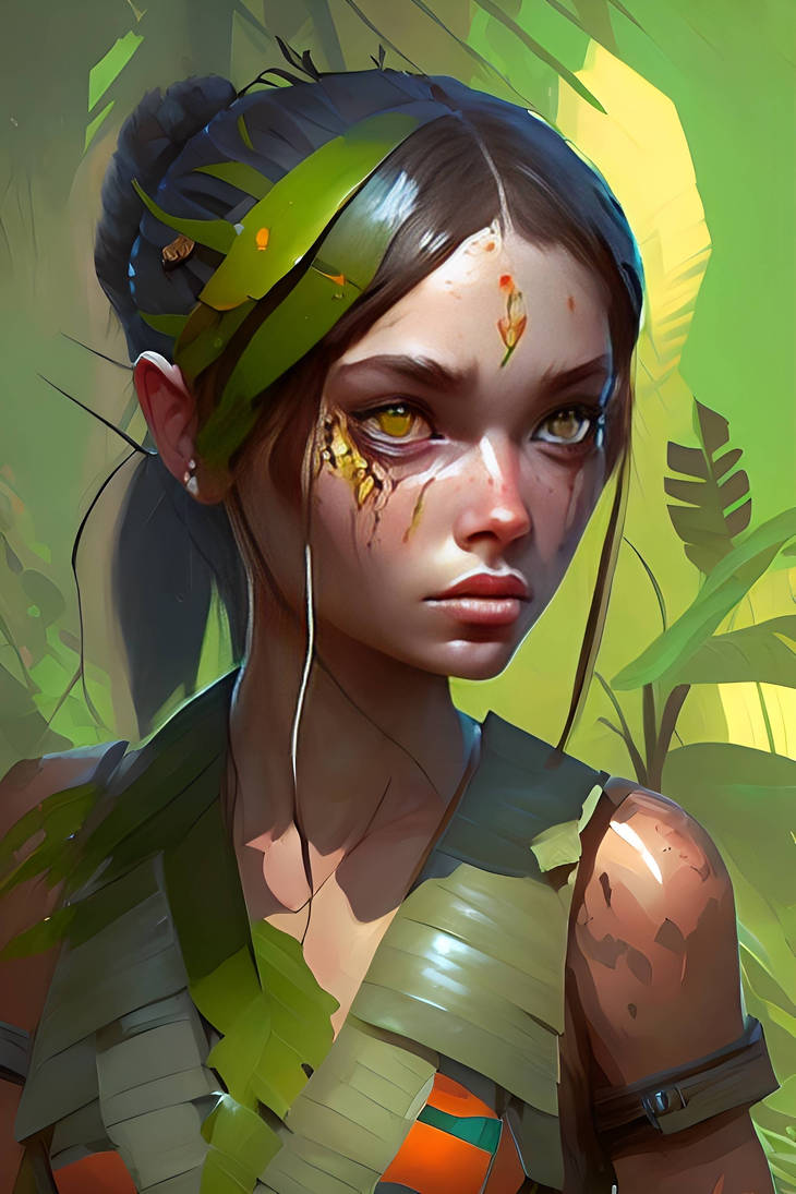 Jungle Girl By Christalion On Deviantart