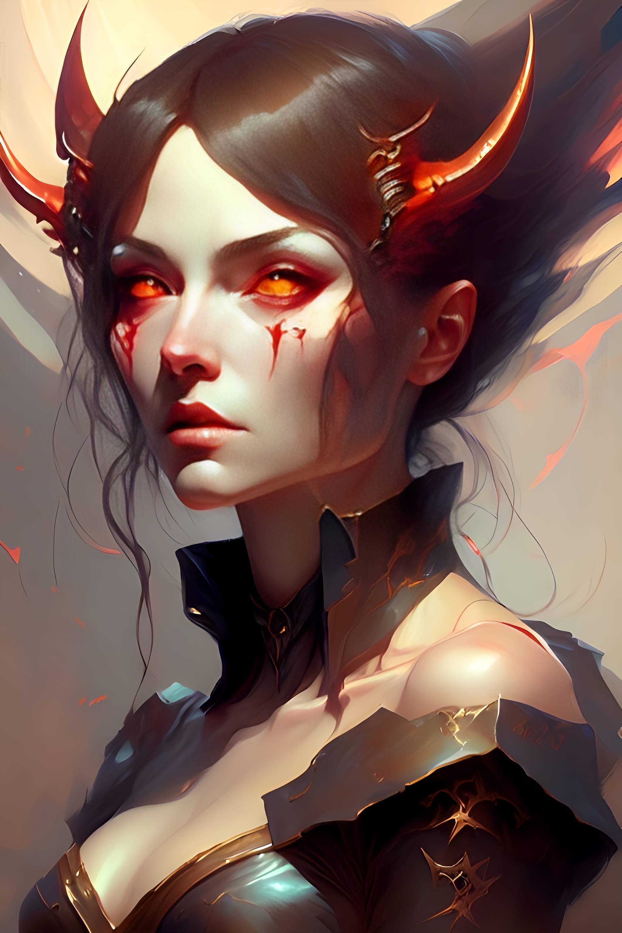 Lady Devil By Christalion On Deviantart