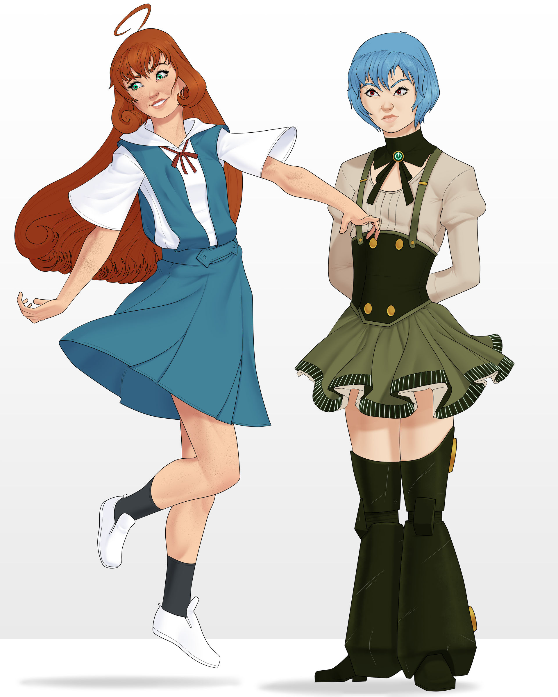 Penny And Rei Commission By Cadhla182 On Deviantart
