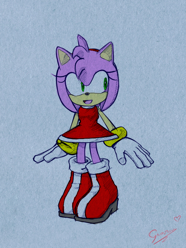 Amy Rose Doodle By Geovanavieira D5qstqw By Jmp87 On Deviantart
