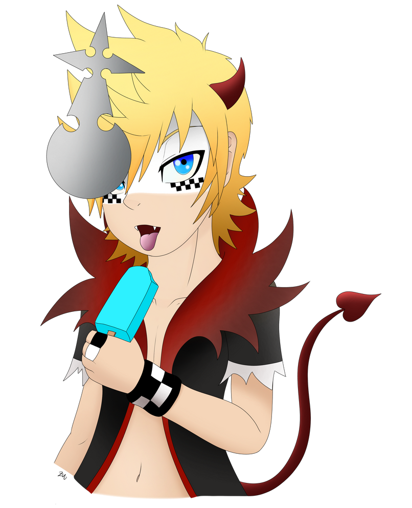 Salty Sweet Devil Roxas By Cherryfreshlime On Deviantart