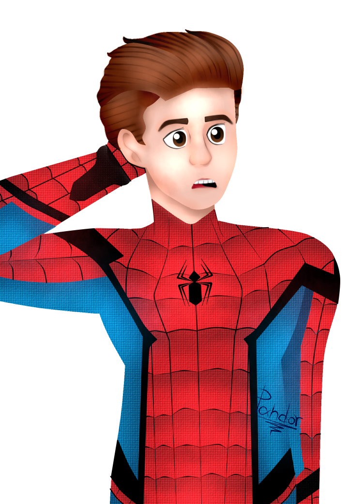 Peter Parker (spider-man Homecoming) By Srpandor On Deviantart