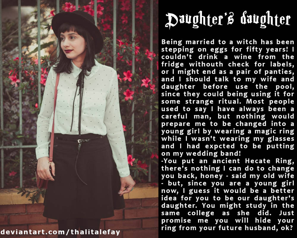 Daughters Daughter Tg Caption By Thalitalefay On Deviantart