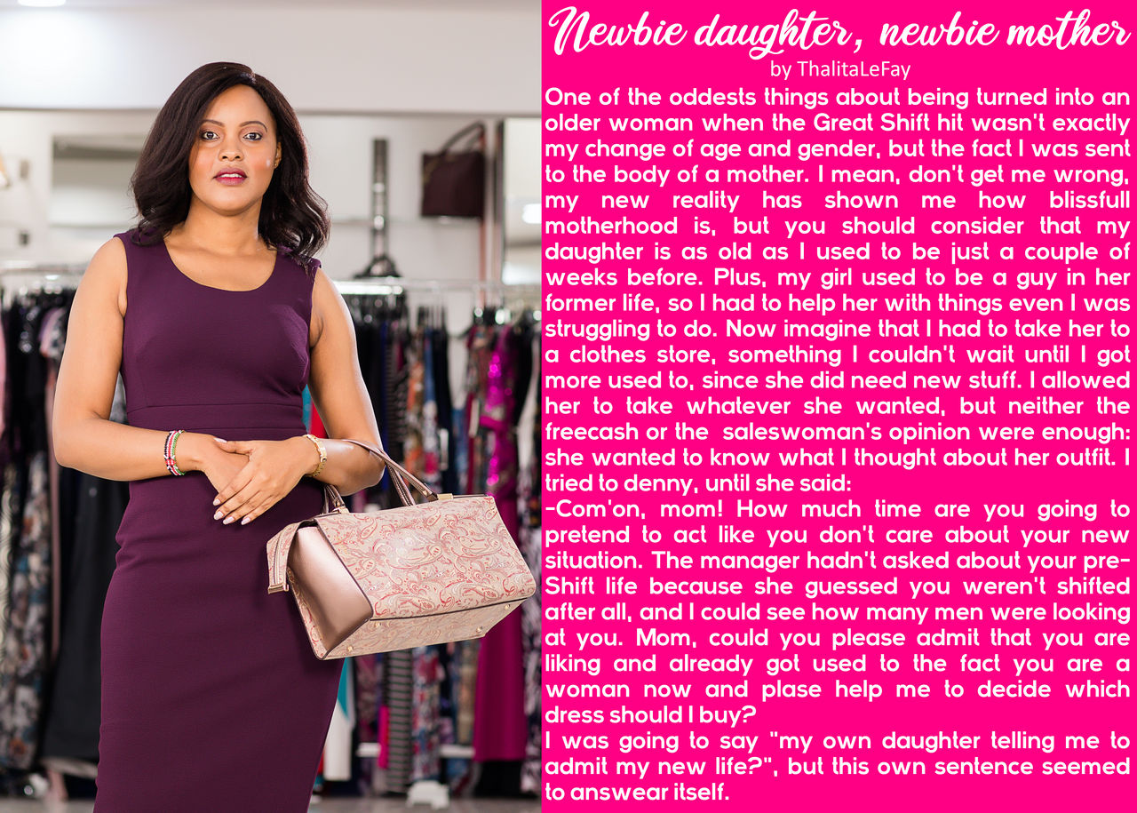 Newbie Daughter Newbie Mother Tg Caption By Thalitalefay On Deviantart