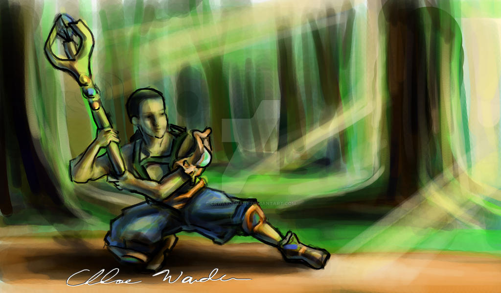 Character Concept For Videogame Ts By Crwardenart On Deviantart