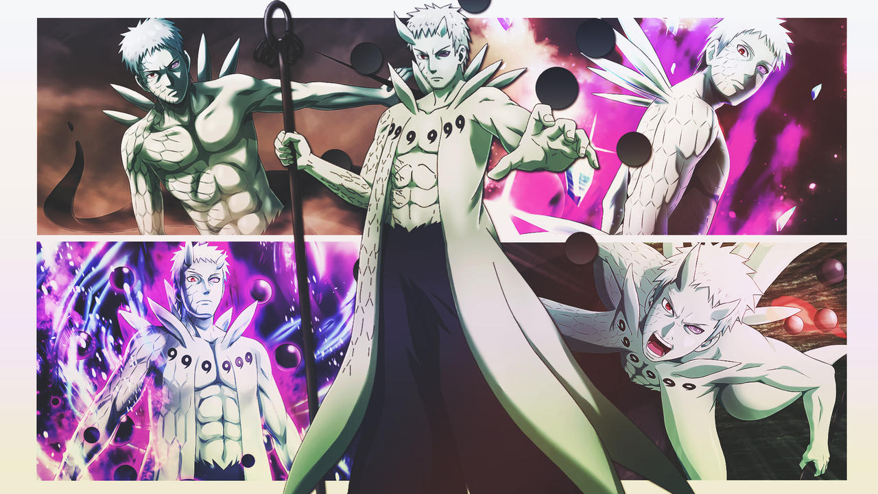 Obito Uchiha Ten Tails Jinchuriki Wallpaper By Dinocozero On Deviantart