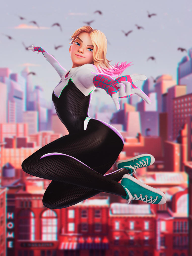 Spider Gwen Across The Spider Verse By Dinocozero On Deviantart