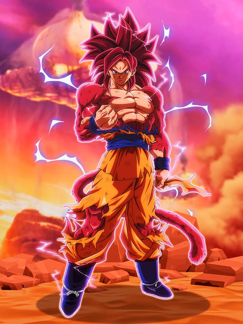 Goku Ssj4 Dragon Ball Daima By Dinocozero On Deviantart