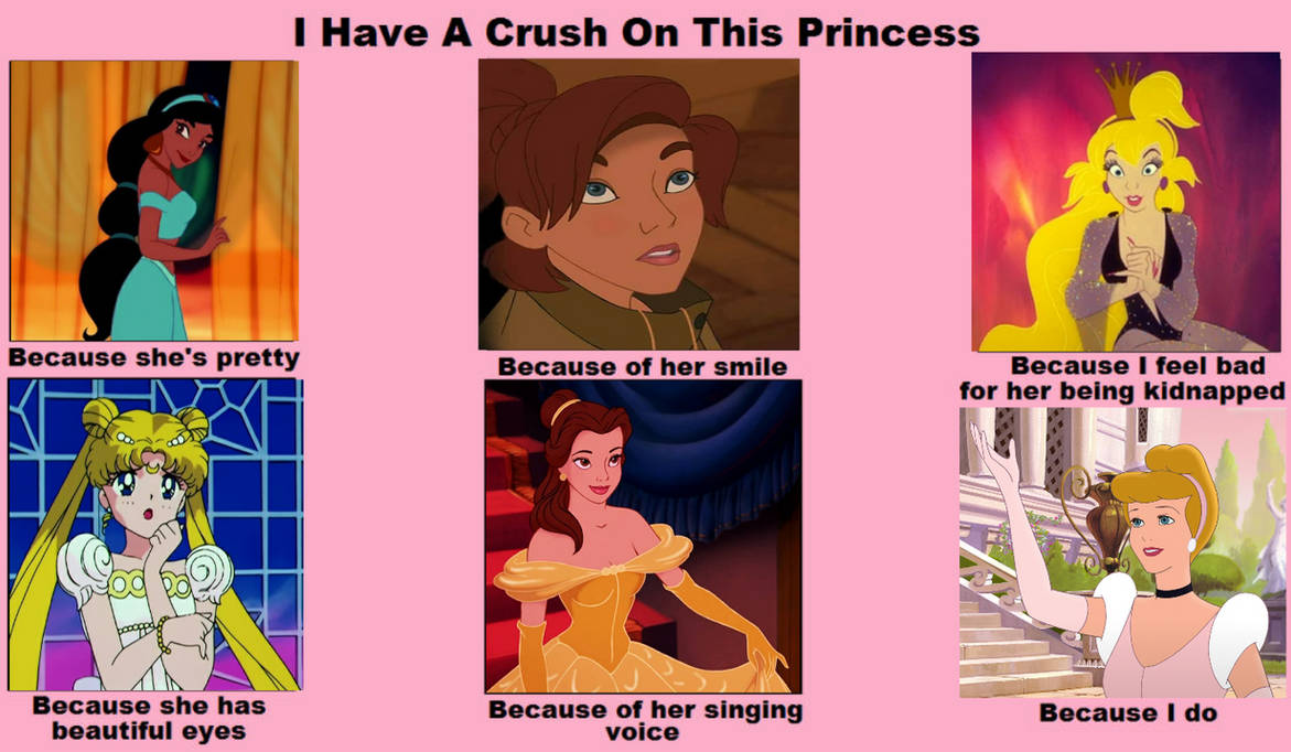 Crushes On Princesses My List By Nurfaiza On Deviantart
