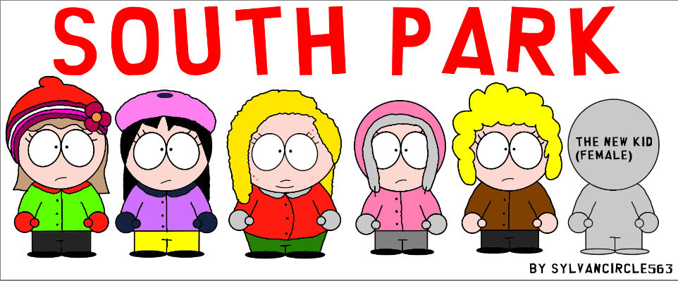 The Girls From South Park Redesign By Sylvancircle563 On Deviantart