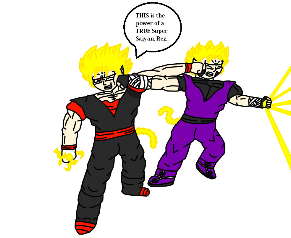 Dragonball Oc Burst Entry Torock Vs Rez By Zelnodi On Deviantart