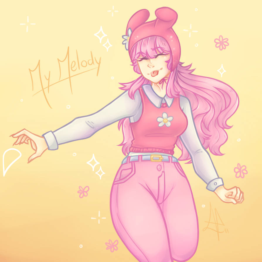 My Melody And Kuromi Fanart Part 12 By Audreart On Deviantart