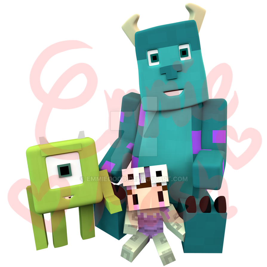 Sully Mike And Boo By Emmieoooo On Deviantart