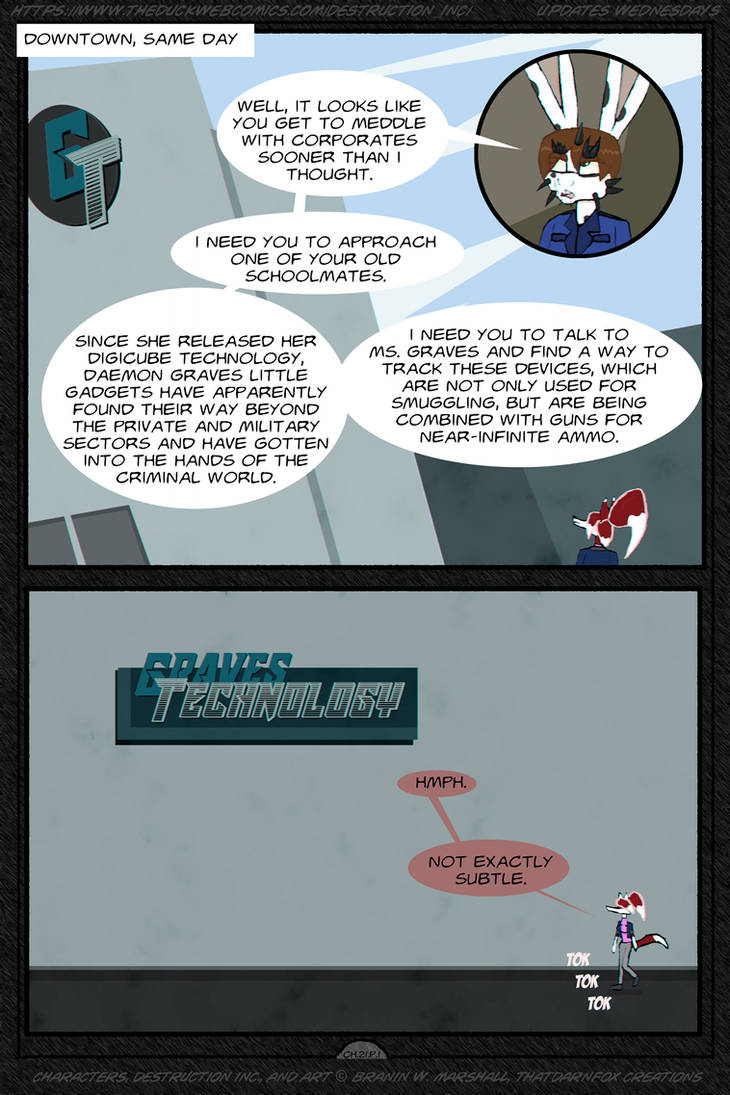Destruction Inc Chapter Twenty-One Page 1 by ThatDarnFoxCreations on ... Destruction Inc Chapter Twenty-One Page 1 by ThatDarnFoxCreations on ...