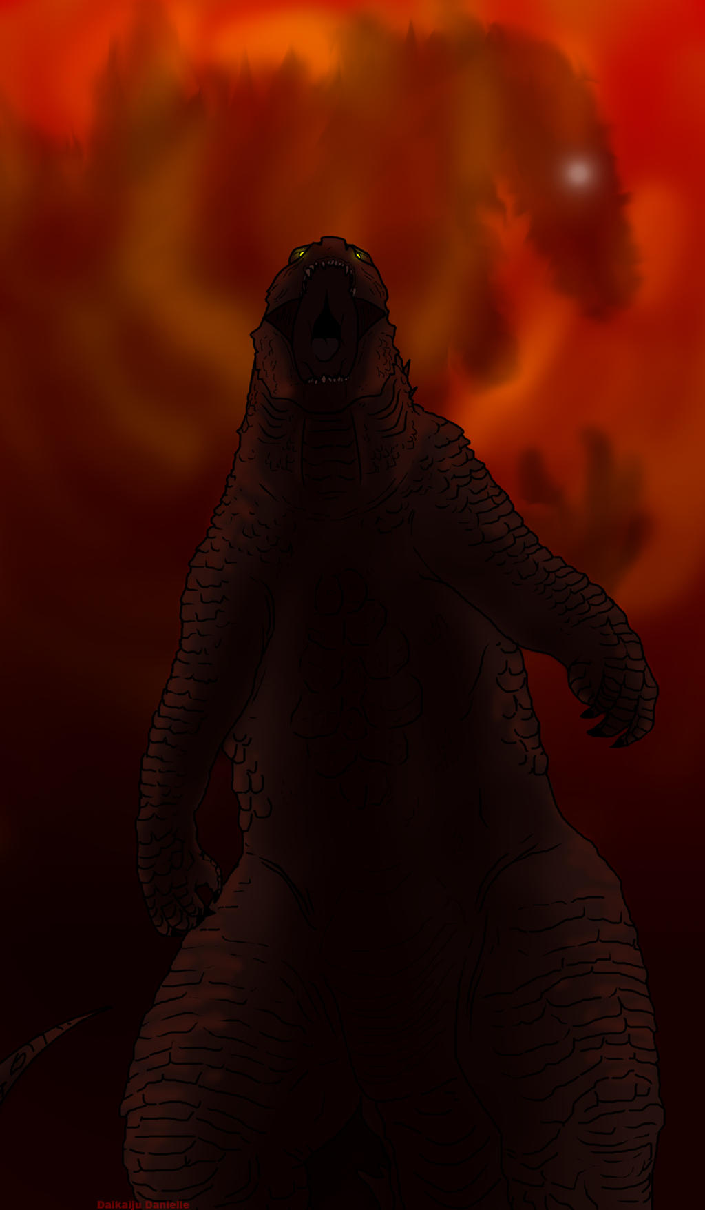 Godzilla 2014 by Daikaiju-Danielle on DeviantArt Godzilla 2014 by Daikaiju-Danielle on DeviantArt