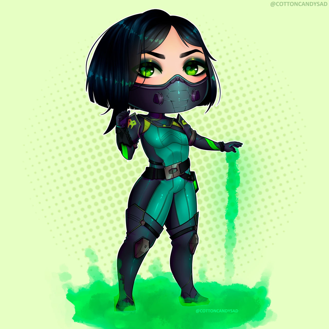 Viper Chibi By Cottoncandysad On Deviantart
