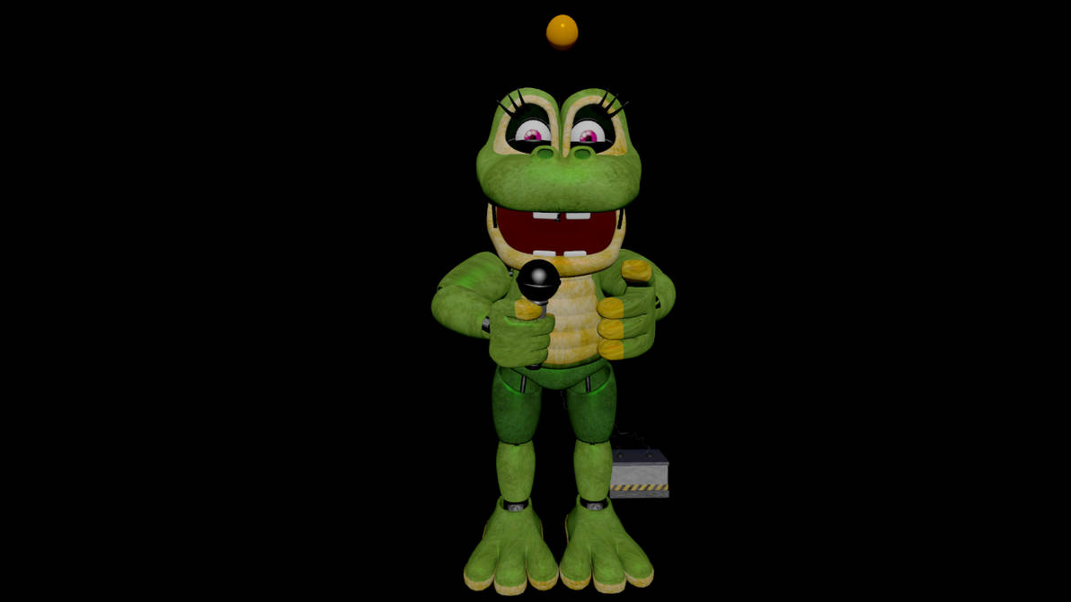 Sfm Fnaf Happy Frog Full Body By Mauricio2006 On Deviantart
