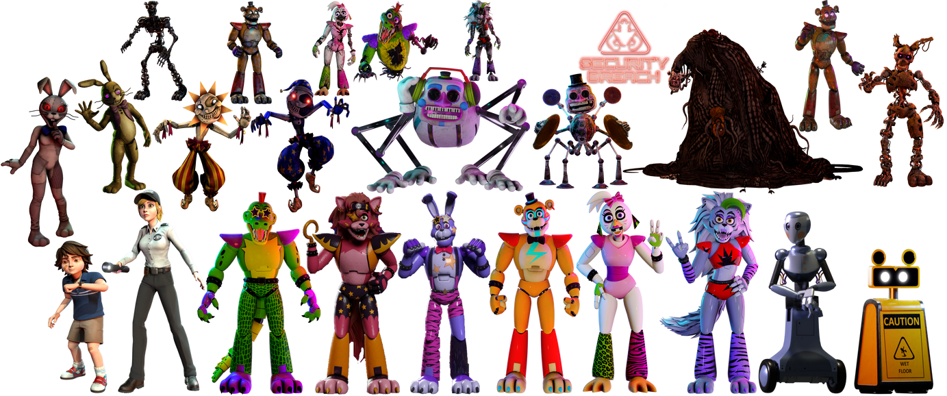 My Favorites Characters Of FNAF SB V4 By Mauricio2006 On DeviantArt my-favorites-characters-of-fnaf-sb-v4-by-mauricio2006-on-deviantart