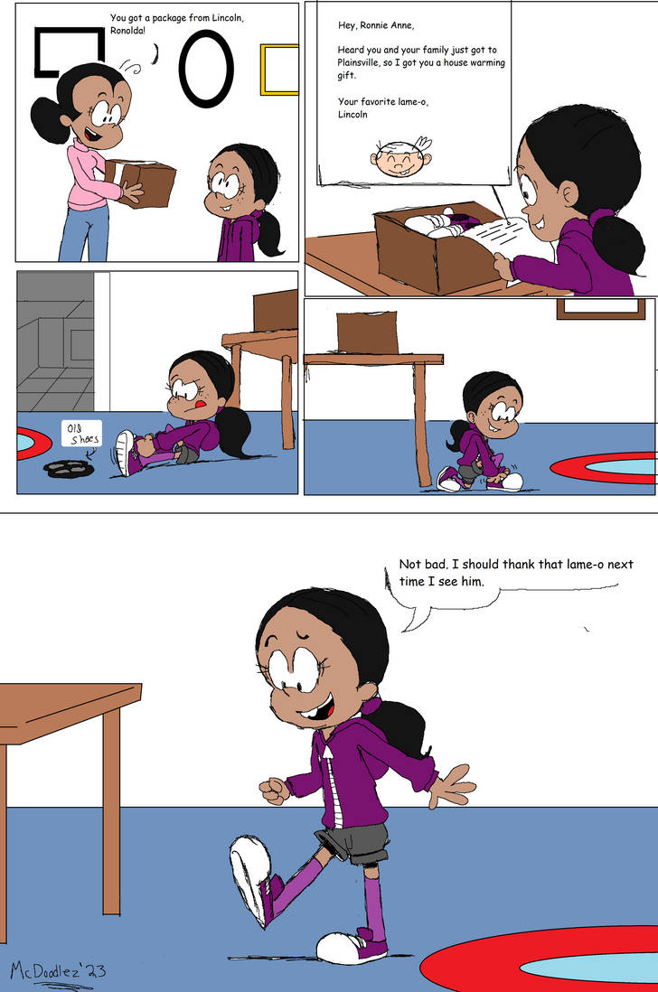 Ronnie Annes New Shoes By Sketchmcdoodlez On Deviantart