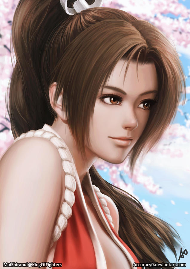 Glamorous Mai Shiranui By Borjen Art On Deviantart