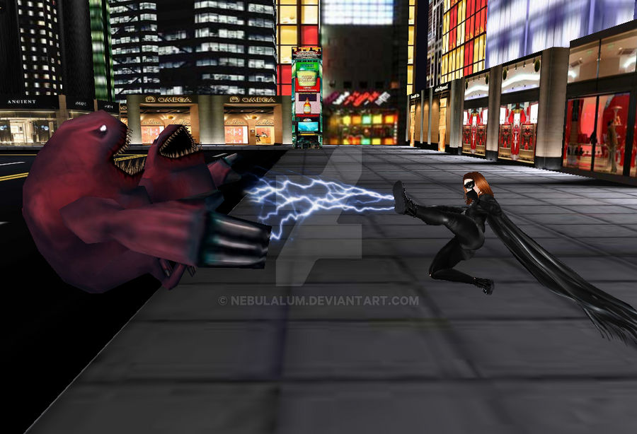 The Shadow Girl Vs Space Invaders By Nebulalum On Deviantart