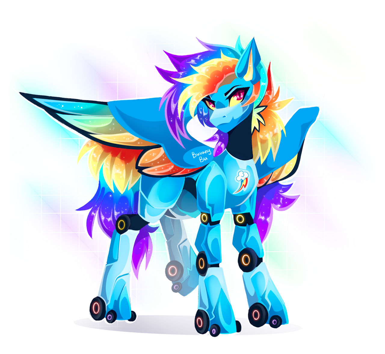 Rainbow Bot By Buvanybu On Deviantart