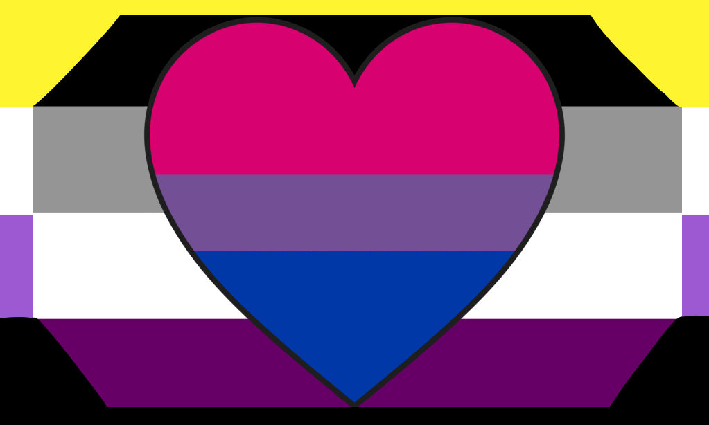 Non Binary Asexual Biromantic By Roxy868 On Deviantart