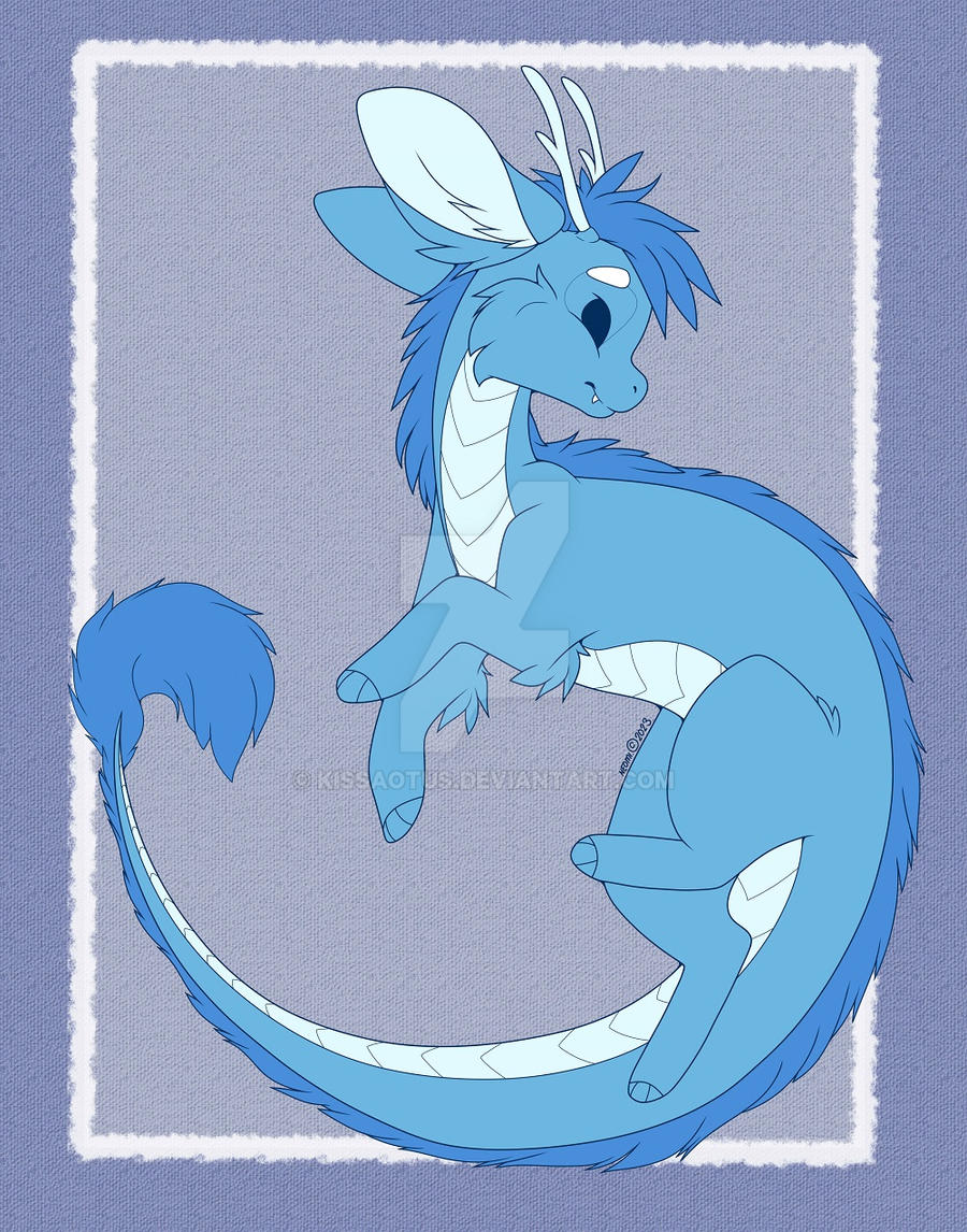 Smol Blue Dragon By Kissaotus On Deviantart