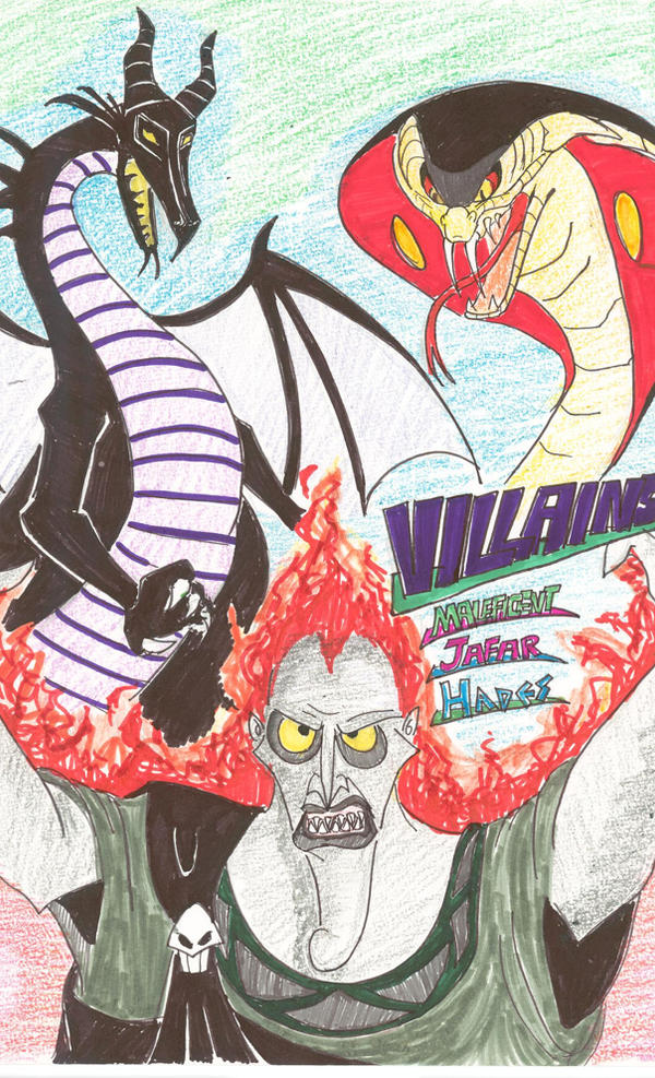 Disney villans by kumiko1028 on DeviantArt