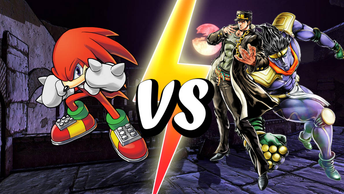 Archie Knuckles vs EOH Jotaro Kujo by MarioSonicMadokagame on DeviantArt Archie Knuckles vs EOH Jotaro Kujo by MarioSonicMadokagame on DeviantArt