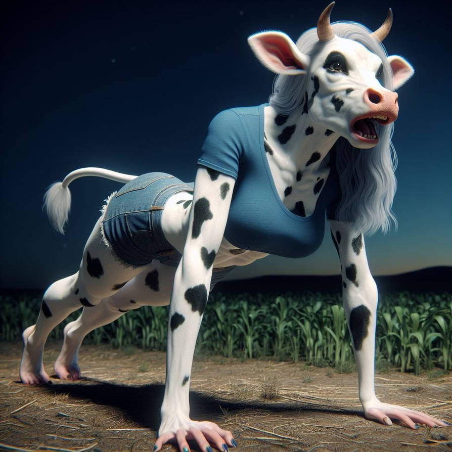 Cow Transformation By Lothar777 On Deviantart