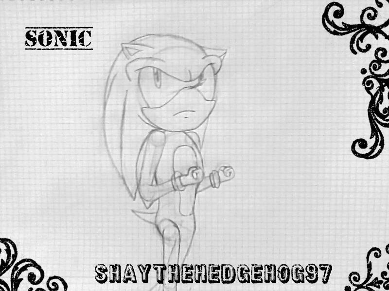 Sonic Skecth By Shaythehedgehog97 On Deviantart