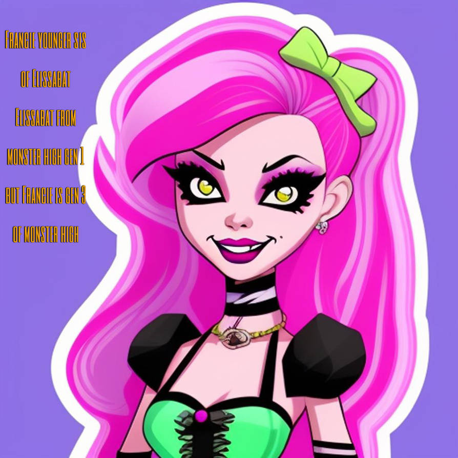 My Third Monster High Oc By Pinkzeo1 On Deviantart