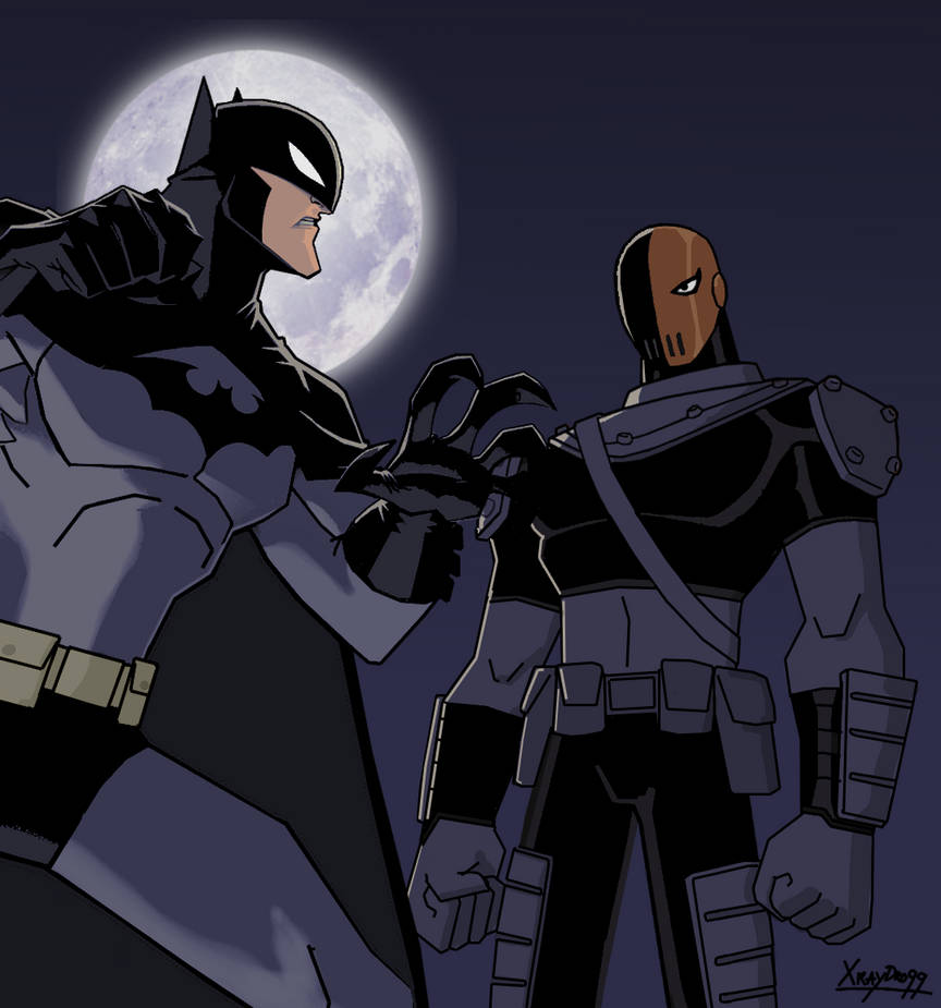 The Batman Vs Slade By Xraydro99 On Deviantart