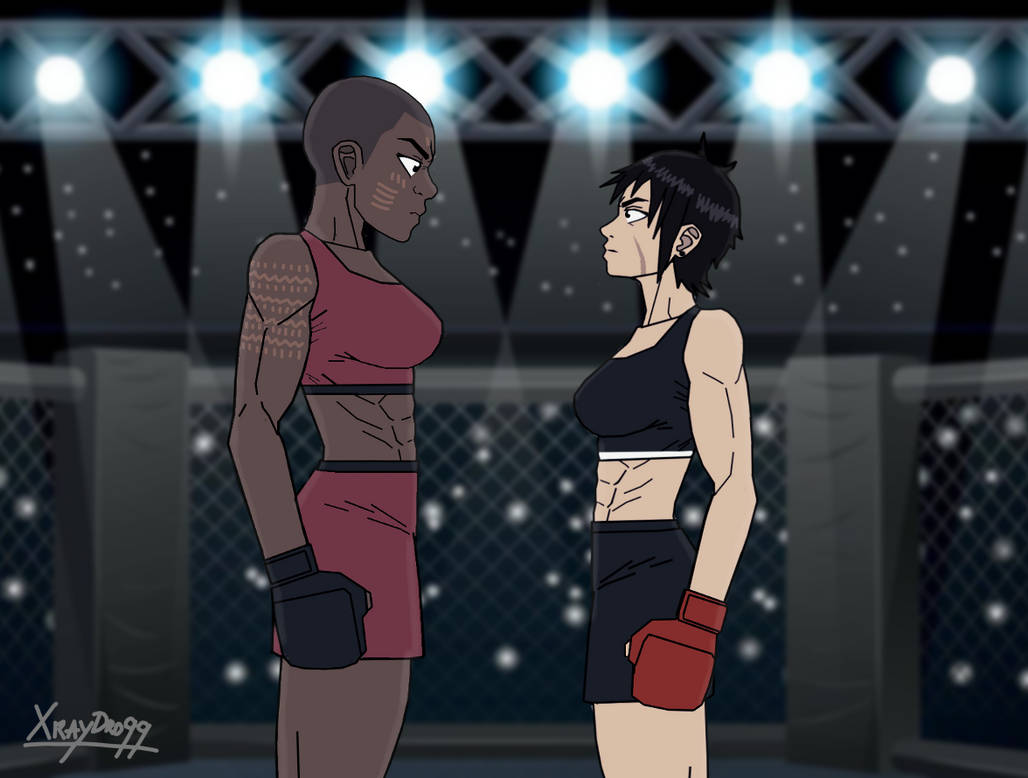 Rashida Serwa Vs Avianna Rojas 1 By Xraydro99 On Deviantart