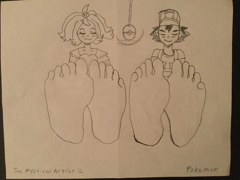 Acerola And Ash Hypnotized Sleep Feet By Themysticalartist On Deviantart