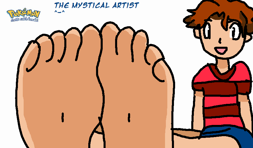 Pokemon Todd Snap Barefeet By Themysticalartist On Deviantart