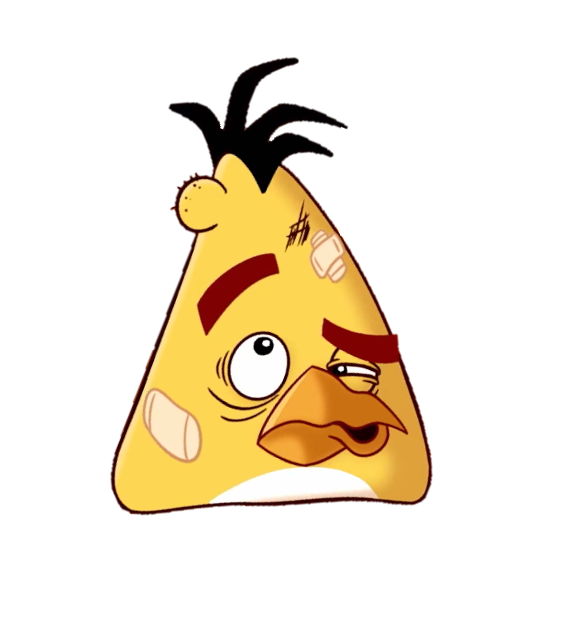 Angry Birds Chuck Gets Beaten Up 2 Vector By Blushneki522 On Deviantart
