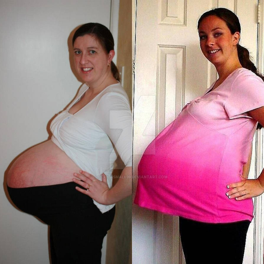 Pregnant Triplet Belly By Ericasmall39 On Deviantart