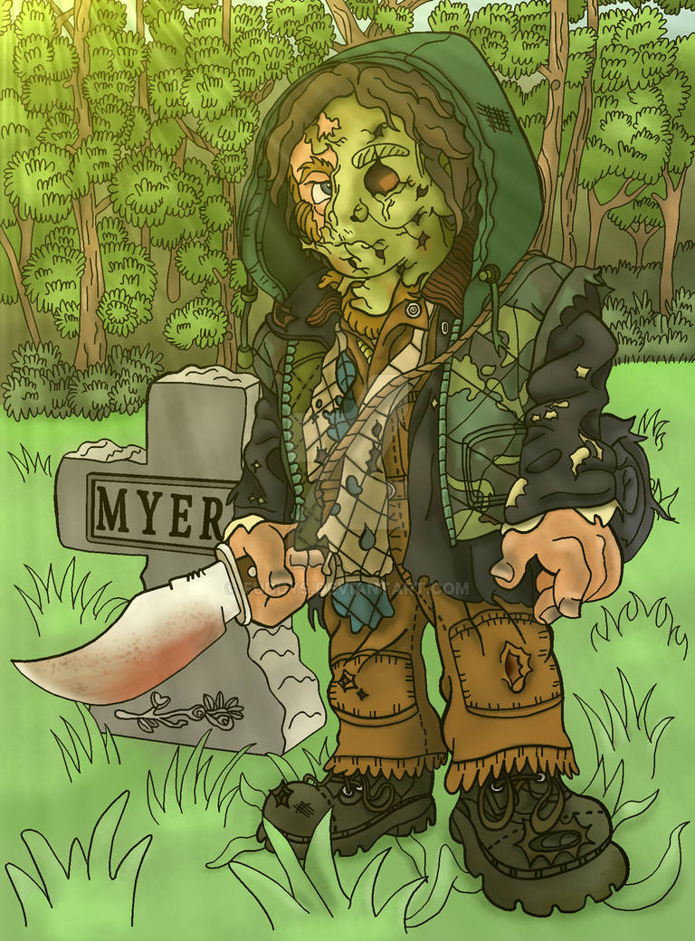 Rob Zombies Halloween 2 Michael Myers 2 By Fuddys On Deviantart