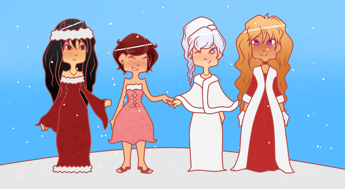 Rwby Merry Christmas By Moretealove On Deviantart
