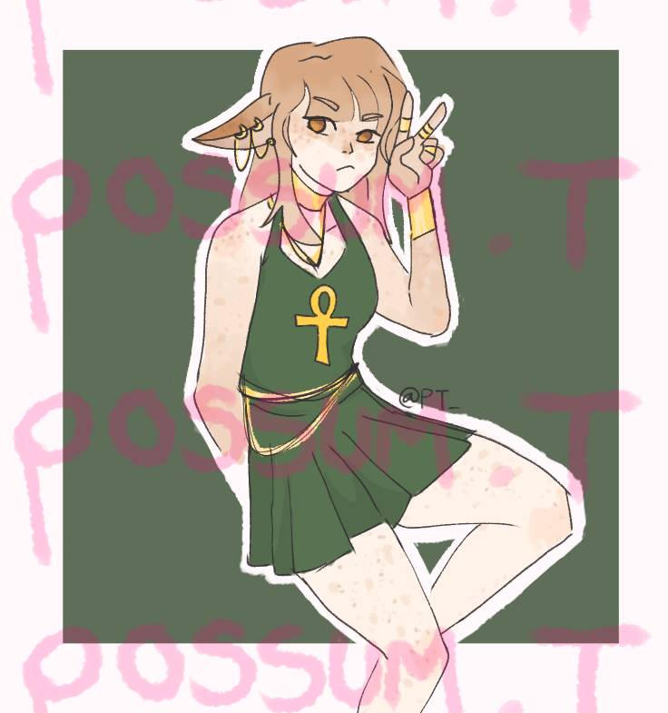 Fennec Fox Oc Comm By Ptsgallery On Deviantart
