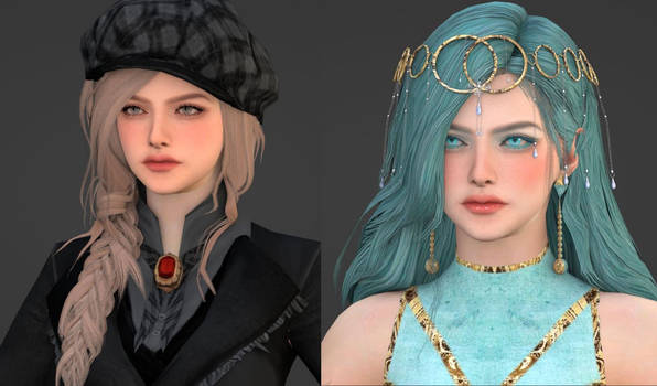 Shana 2 Style3d Female Model Dl By Akonyah On Deviantart