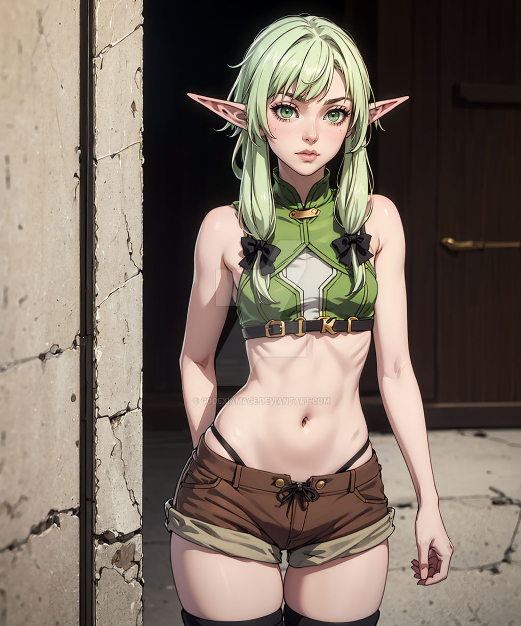 High Elf Archer Goblin Slayer By Godexiamage On Deviantart