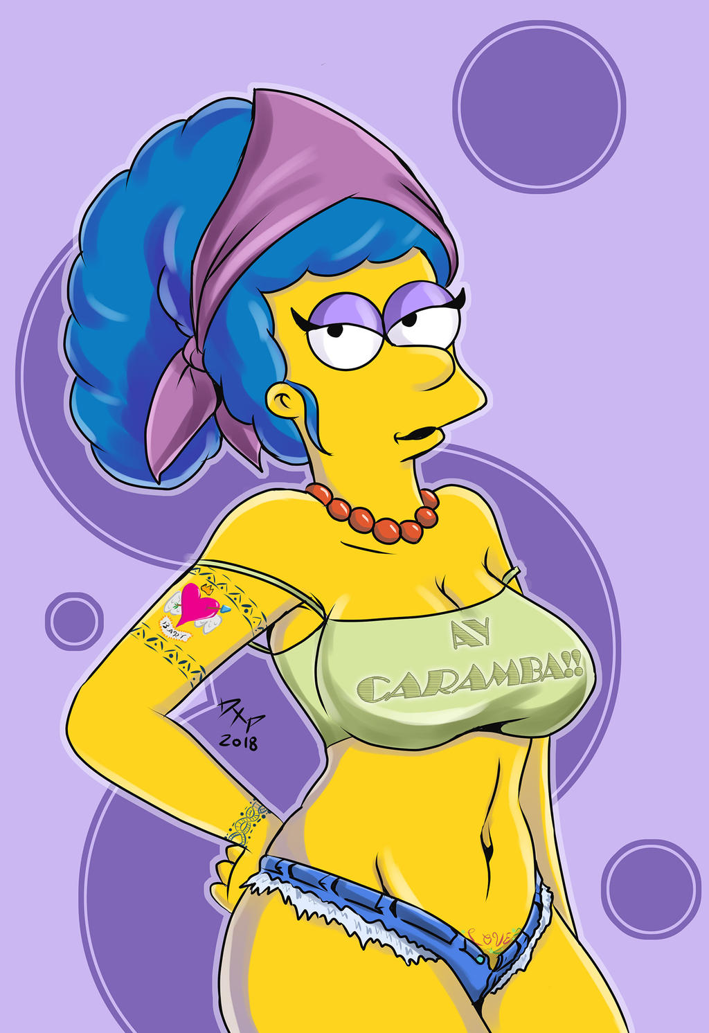 Marge Simpsons By Darksxp On DeviantArt marge-simpsons-by-darksxp-on-deviantart
