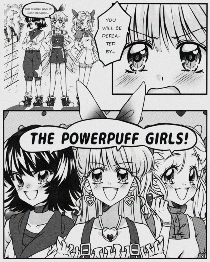 Powerpuff Girls Manga By Pommiie On Deviantart
