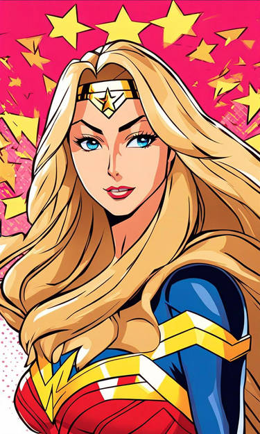 Dc Superhero Girls Wonder Woman Romantic By Mbrart On Deviantart