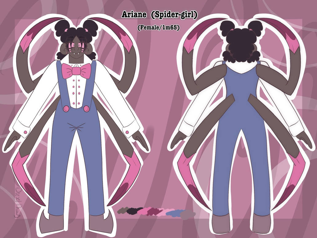Ariane The Spider Oc By Spythedragon On Deviantart